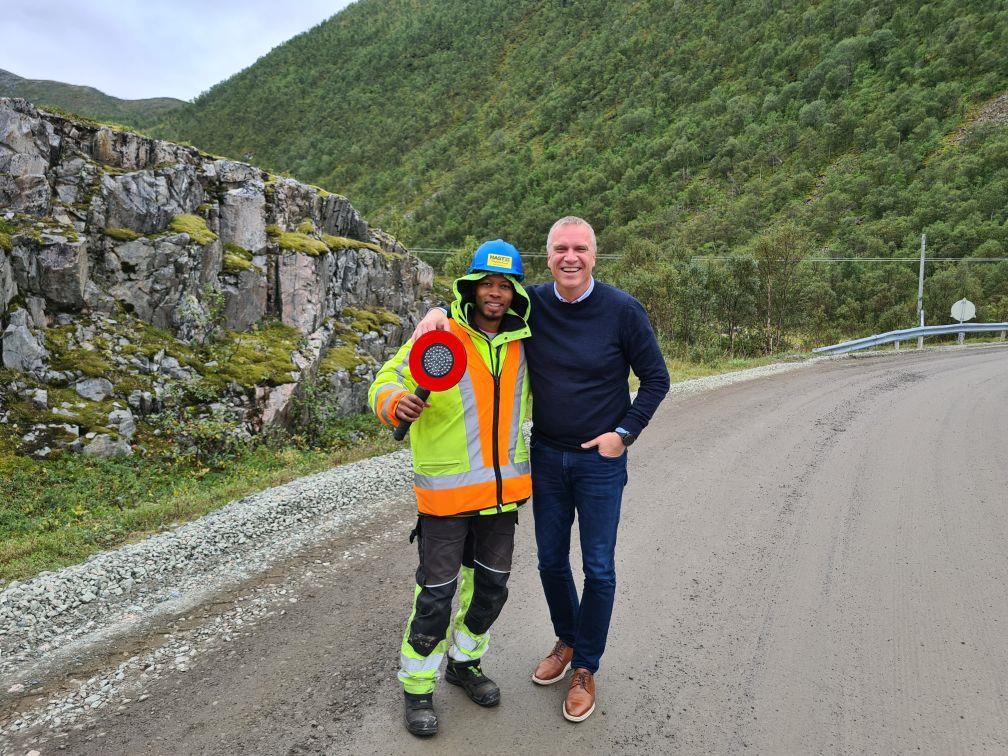 Asfaltering av Fv. 862 Mefjordbotn-Senjahopen fra 7. august - Senja kommune